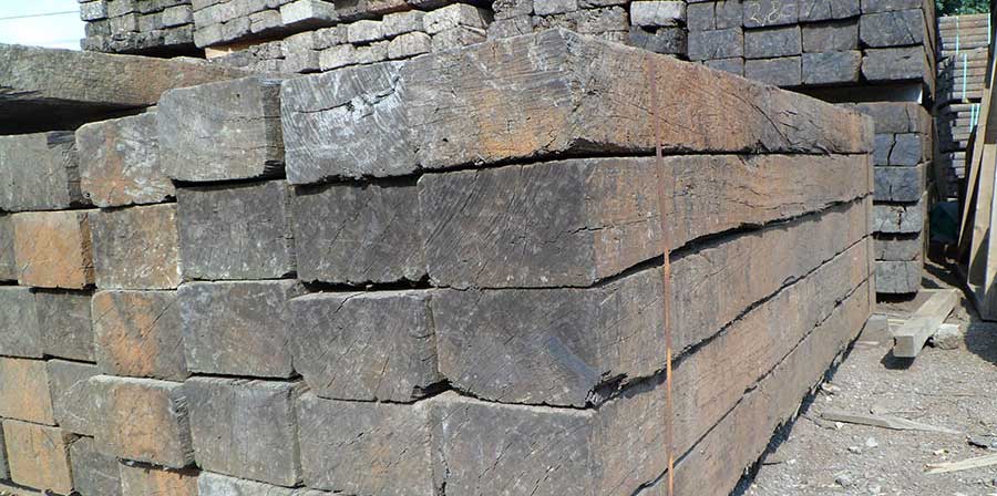Reclaimed Timber Sleepers | Vetraland Selective Timber Merchants
