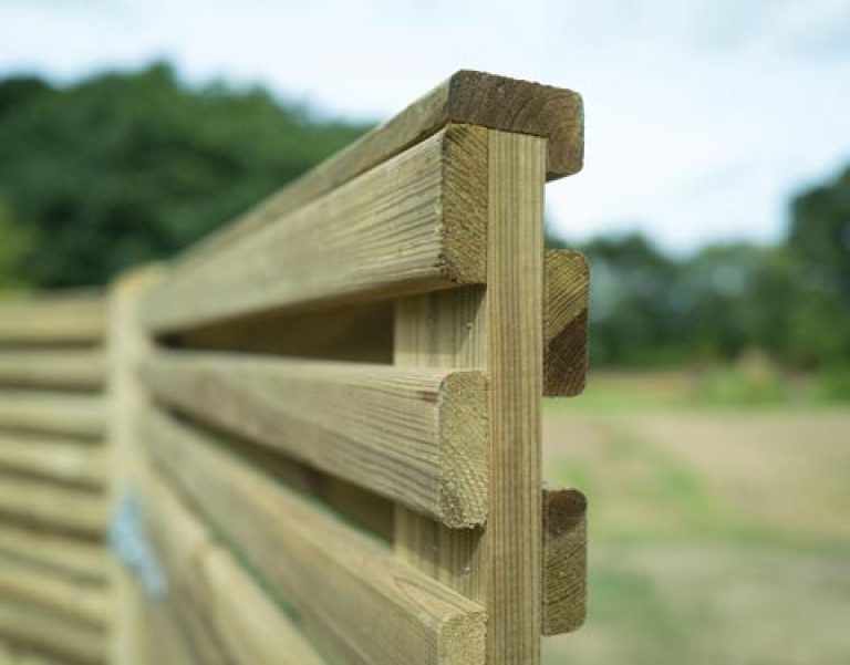 Slatted Fence Panels | Horizontal Slatted Fence Panels | Vetraland