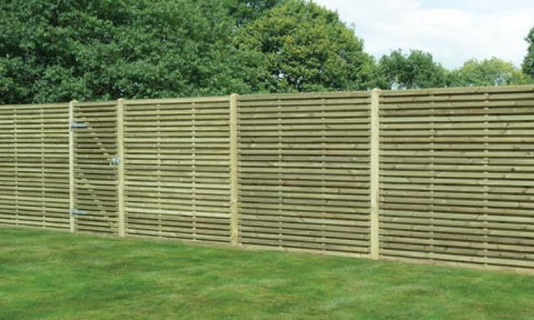 Slatted Fence Panels | Horizontal Slatted Fence Panels | Vetraland